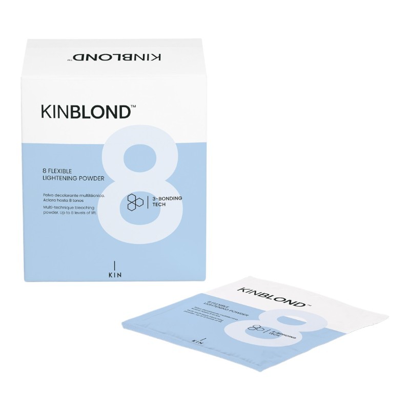 KINBLOND 8 sachets de blanchiment 50g -KIN Cosmetics